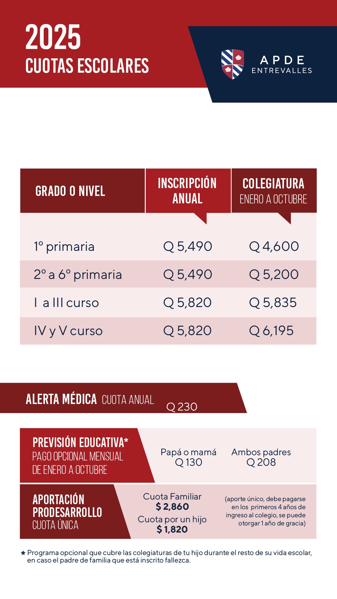 Landing Page APDE - APDE